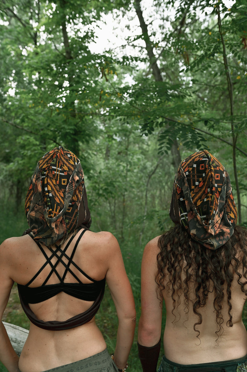 INFINITY HOOD - Brown Mustard – CONSCIOUS CONVERGENCE